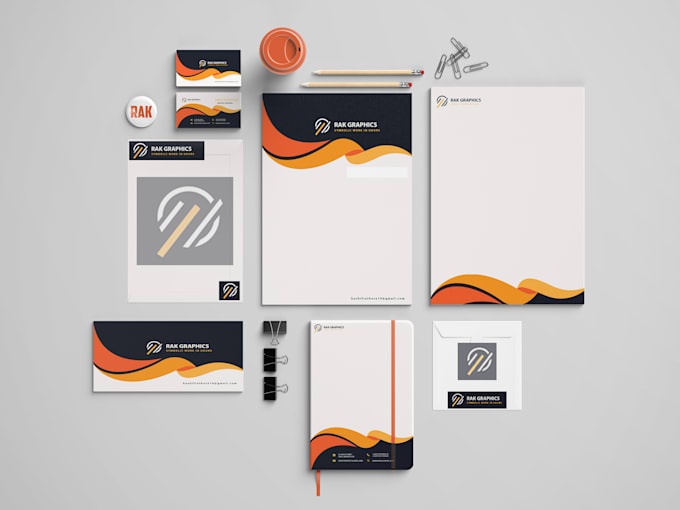 Design clean and stunning stationary for you by Rak_graphics | Fiverr