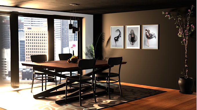 Realistic interior of your choice by Sam_parton | Fiverr