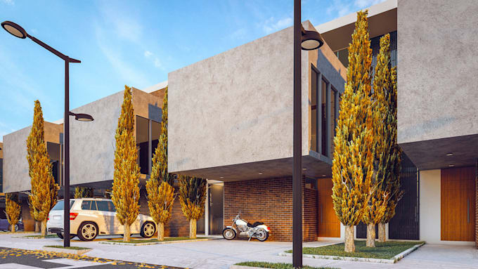 Crearé modelo 3d de un proyecto,renderizaré imagenes y vr by ...