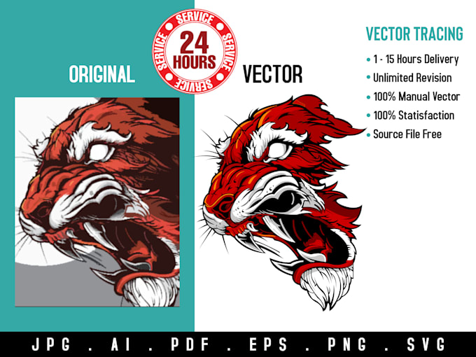 Vectorise, convert jpg, png to vector, vectorize logo by Dannydesign19 ...