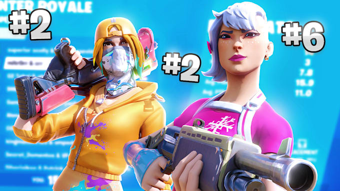Make you a custom 3d fortnite thumbnail with blender by Omaralassadi ...
