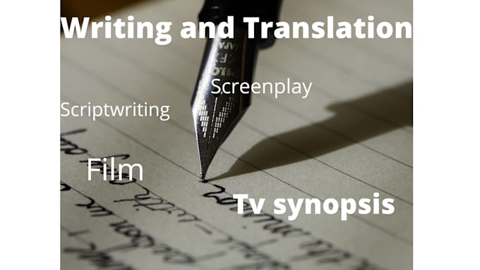 Write your script and or screenplay by Marquise_bryan | Fiverr