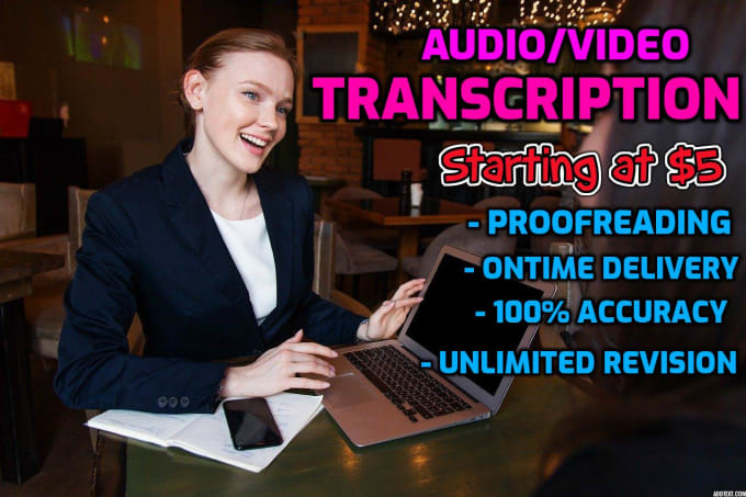 Accurately transcribe your video and audio files by Kadiamc | Fiverr Accurately transcribe your video and audio files by Kadiamc | Fiverr