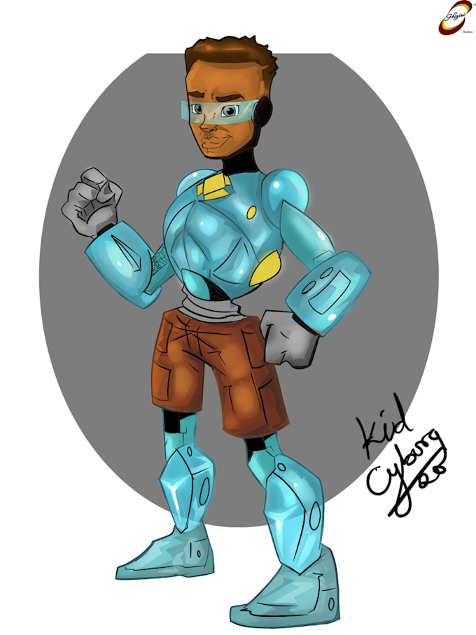 Create your professional 2d character designs for anything by Oladapoo ...