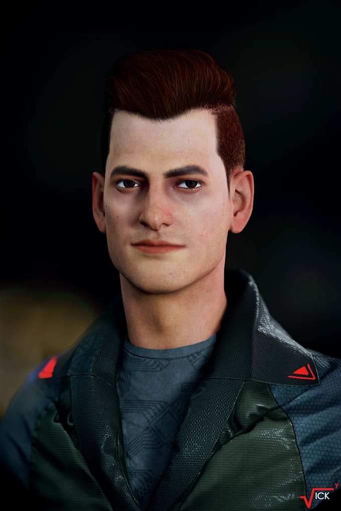 Model and texture realtime character or asset for your games by ...