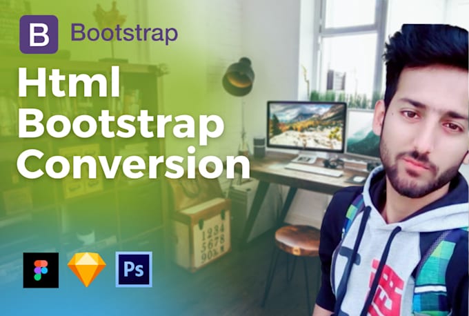Convert psd to html figma to html sketch to html xd to html by ...