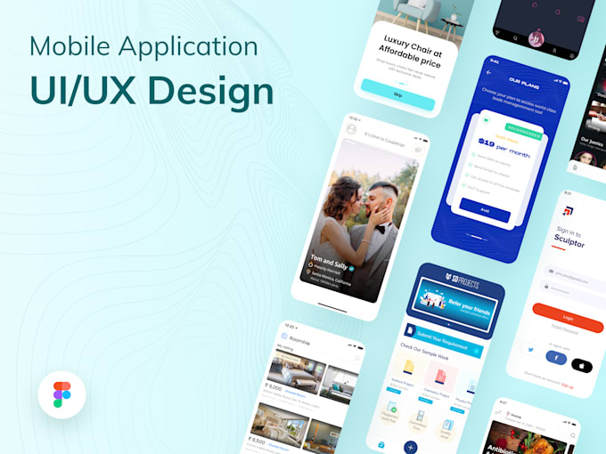 Do professional and minimal app ui ux design by Naveenved | Fiverr