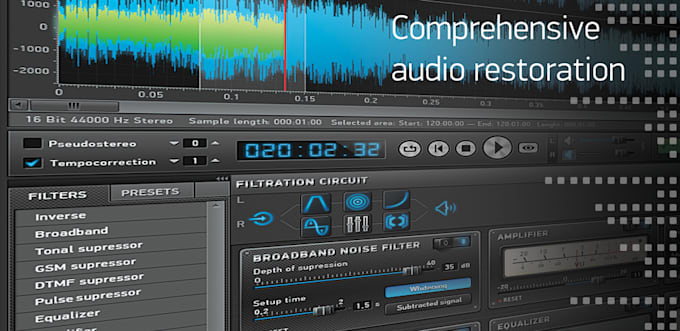 Restore your audio file by Pauldissler | Fiverr