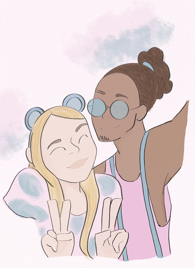 Create and or redraw character designs by Moonsy_db | Fiverr