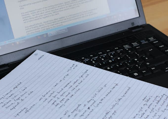 Type any scanned handwritten document for you by Aigiesu | Fiverr