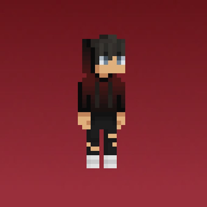 Create pixel art of your minecraft character by Ironfist2345 | Fiverr