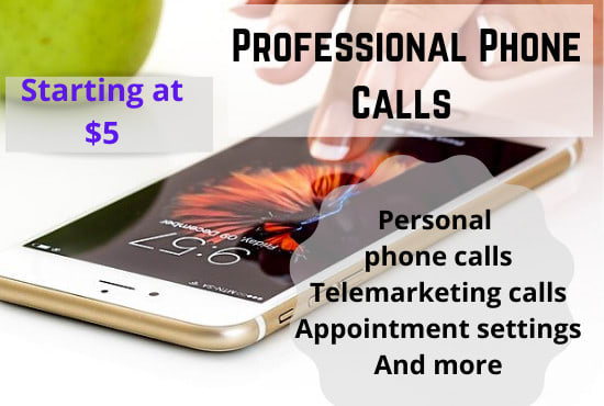 Make professional calls for you by Shawna_johnson | Fiverr