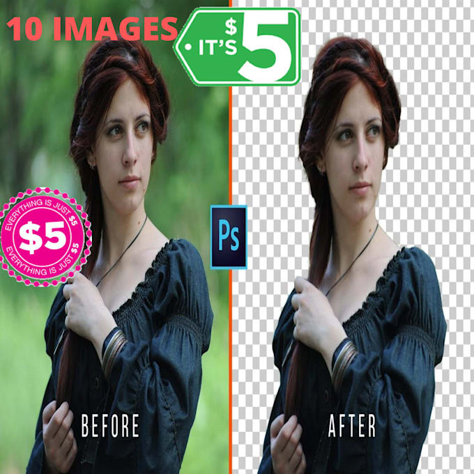 Do transparent background in png format by Ezelkardish | Fiverr