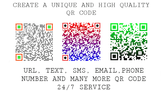 Create a unique, high quality qr code with your logo by Momu2829 | Fiverr