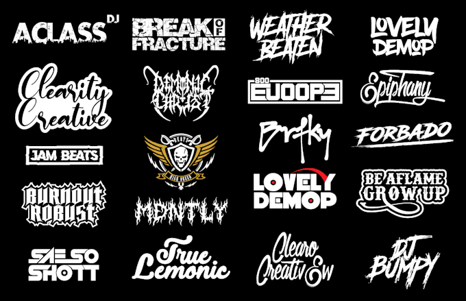 dj logo examples
