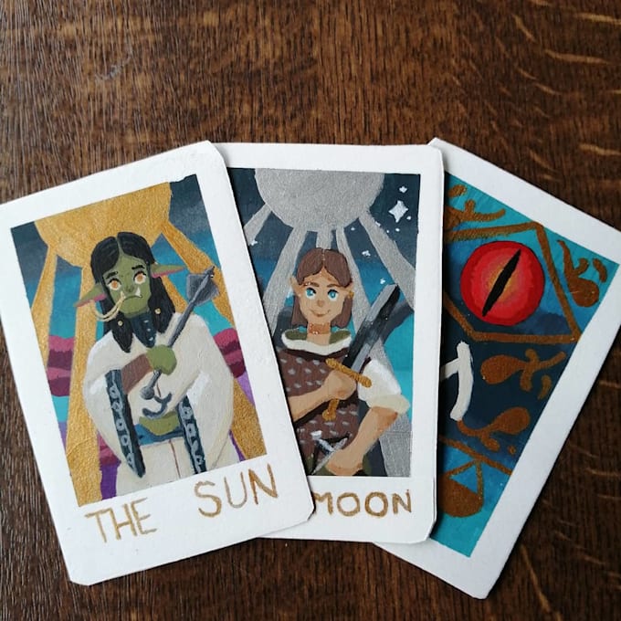 Design custom character or spell cards by Cardsanddragons | Fiverr