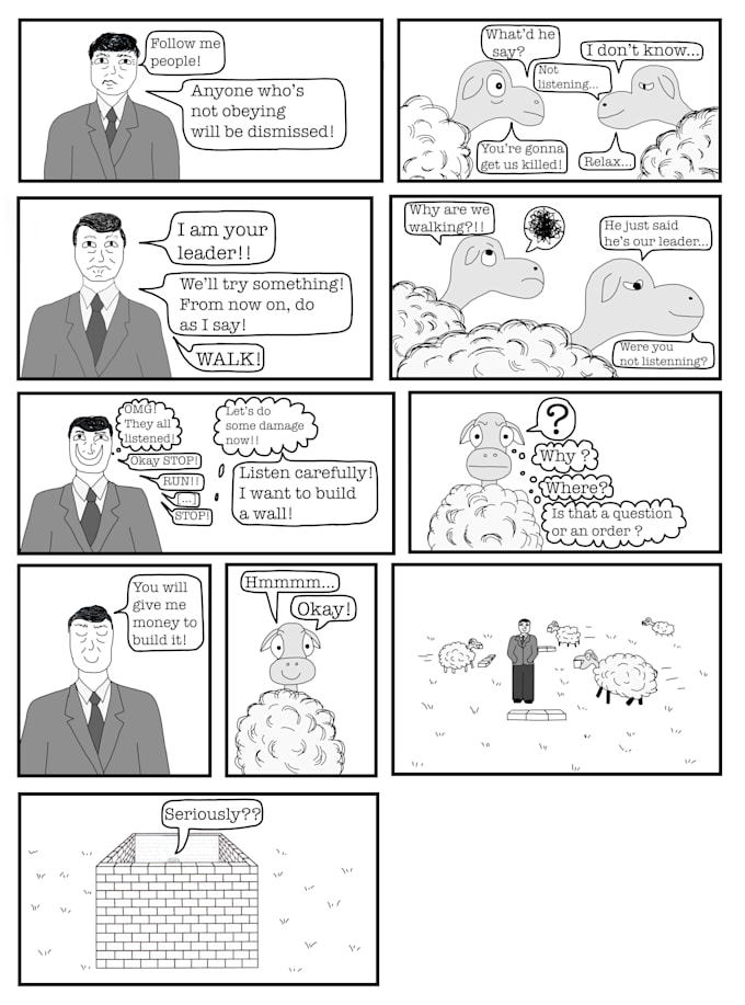 Illustrate a mini story by Stam_designs | Fiverr