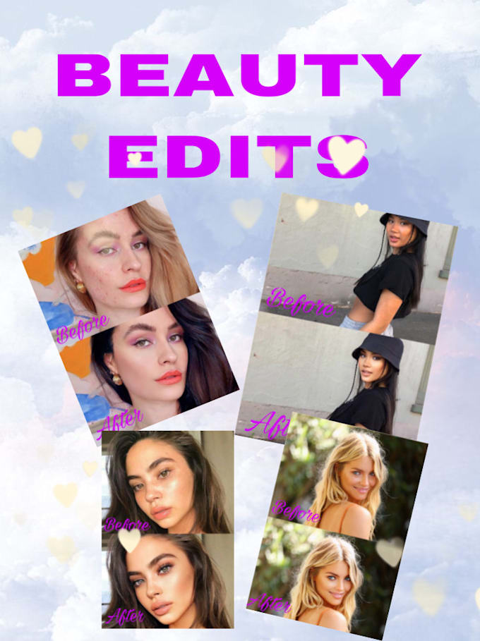 Beauty edits for social media by Emmyvox | Fiverr