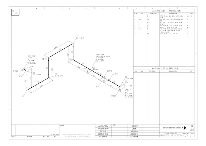 Provide pfd, pnid and piping isometric by Universeproject | Fiverr