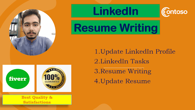 Provide professional resume writing and linkedin services by Abakhat ...