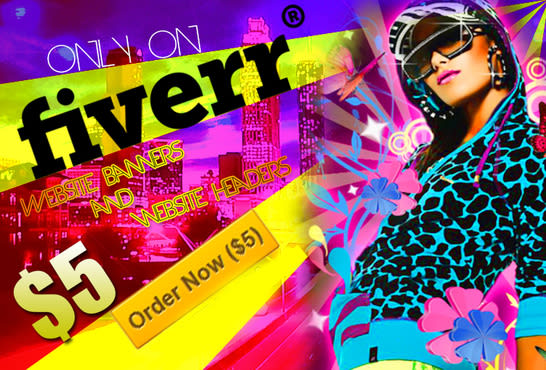 Design super stunning and professional website banner or website header ...