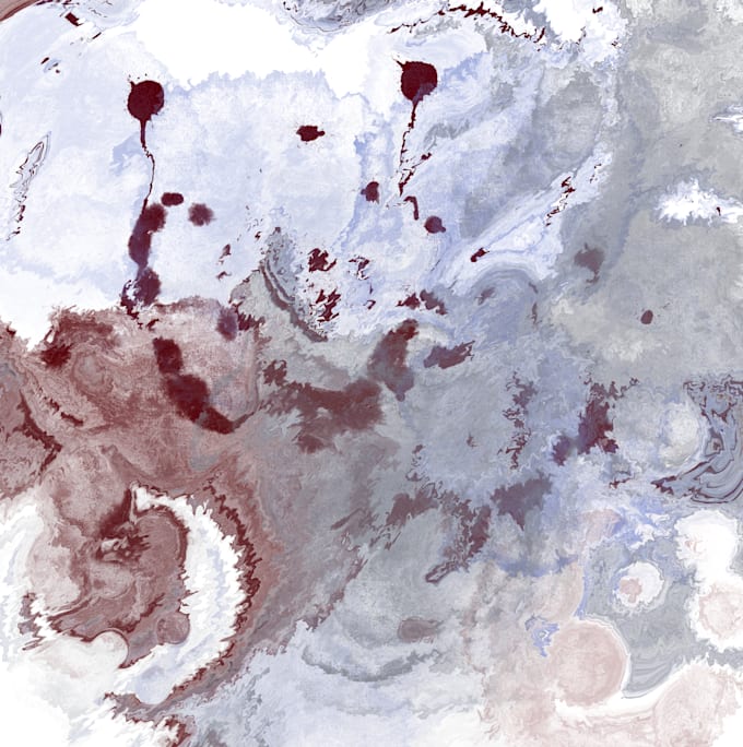 Create a digital acrylic pour painting by Thelionsbrush | Fiverr