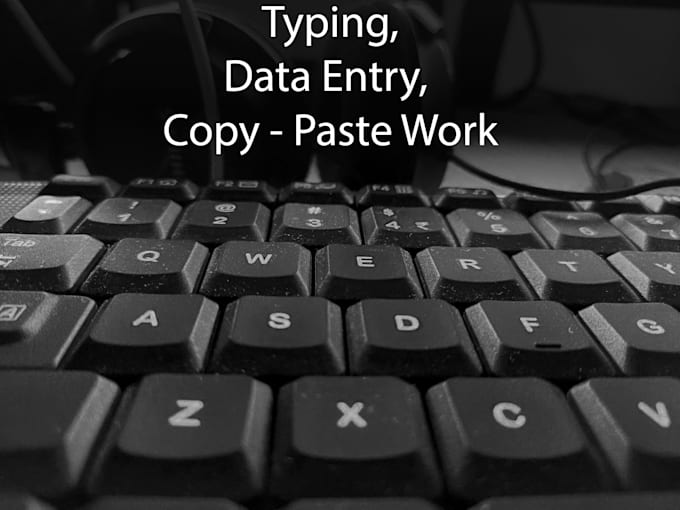 Do any type of copy paste and typing work by Vivartparekh | Fiverr