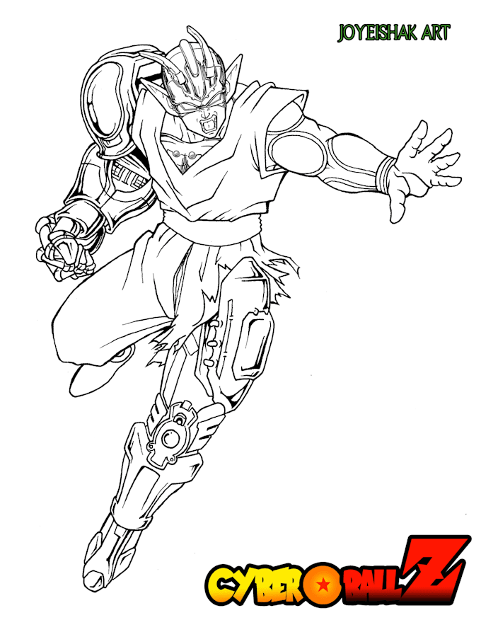 Dragon ball super cyber art by Joyeishak | Fiverr