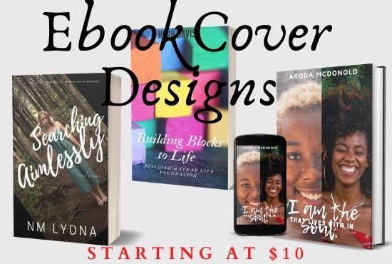 Do the perfect ebook cover design for you by Nnekamccrae | Fiverr