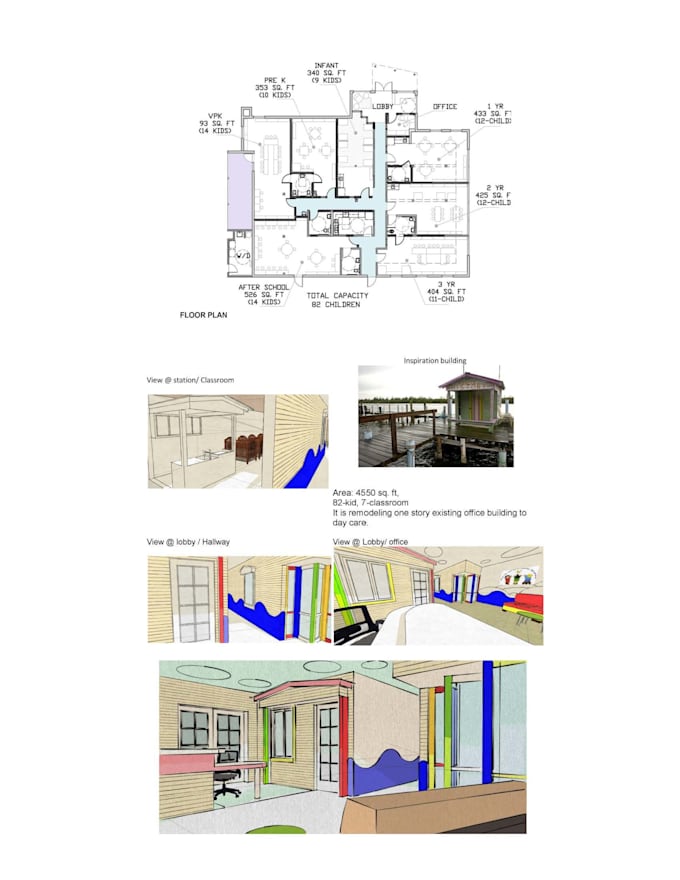 Do architectural projects, and revit, autocad 2d and 3d by Nazemalhiraky | Fiverr
