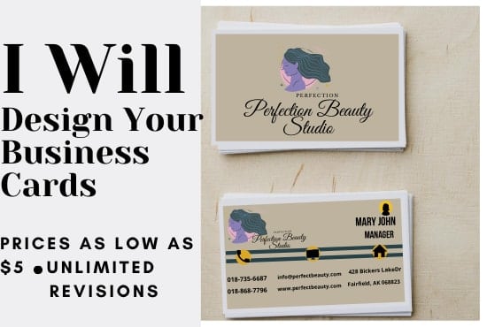 Design your business card by Kadiamc | Fiverr