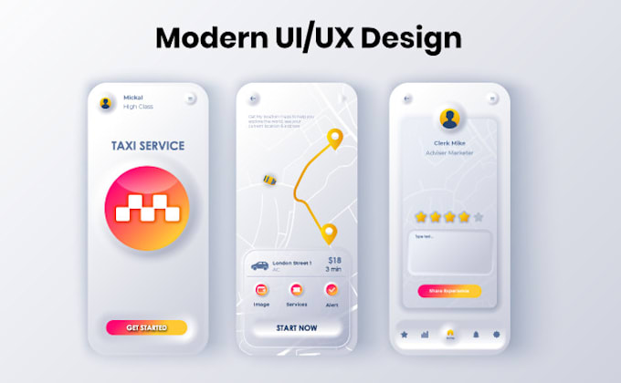 Do mobile and web ui ux design by Sa_itsolution