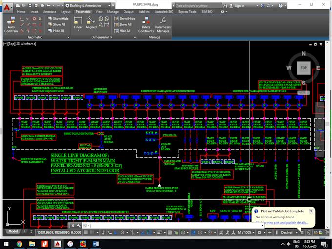Do electrical sld and drawings with load calculations by Shaheer47 | Fiverr