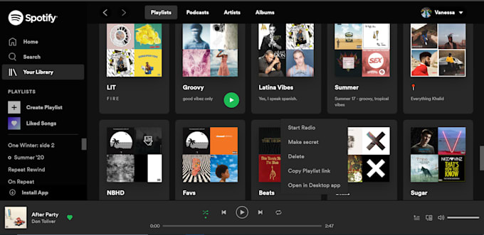 Create a custom music playlist for any mood by Vanessa305 | Fiverr