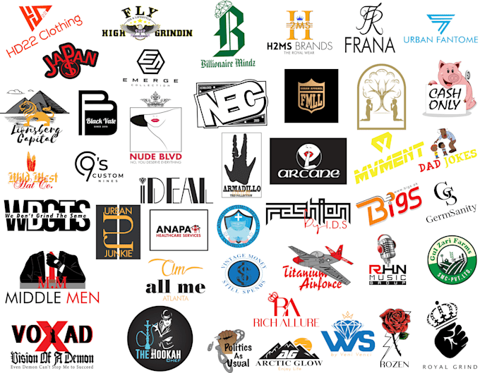 Design creative logo, tags or mascot for your brand by Musaddiq22 | Fiverr