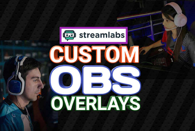 Custom obs or streamlabs obs overlays for live streaming by Maxviru ...