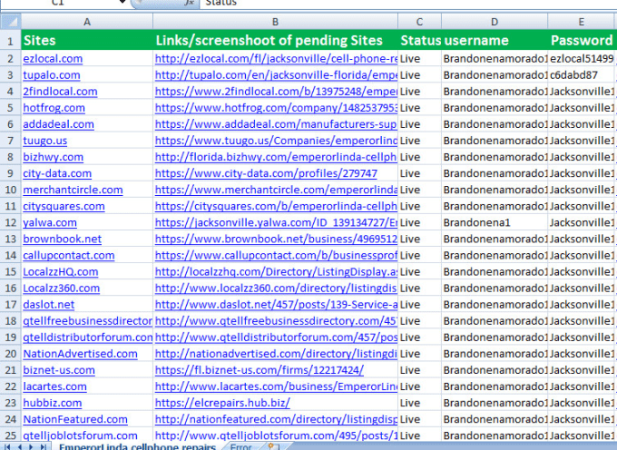 Do top 350 live usa,uk,canada,aus,local listing,local citations,and ...