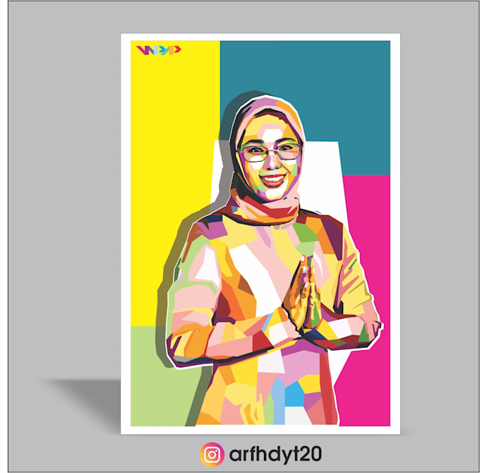 Make draw wpap art from your best photo by Artde_sign20 | Fiverr