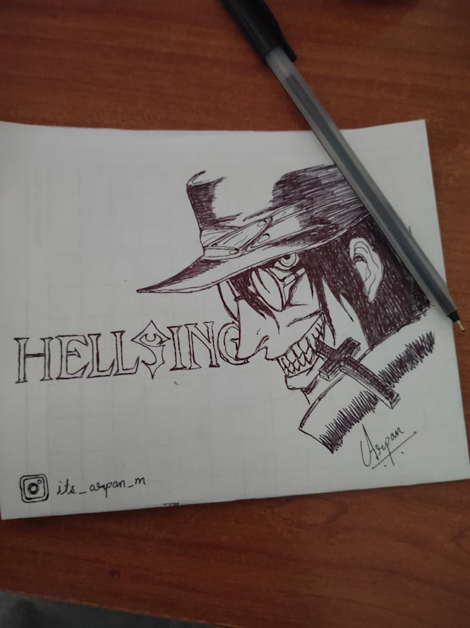 Draw handmade art using pen or pencil and paper by Arpan_mahapatra | Fiverr