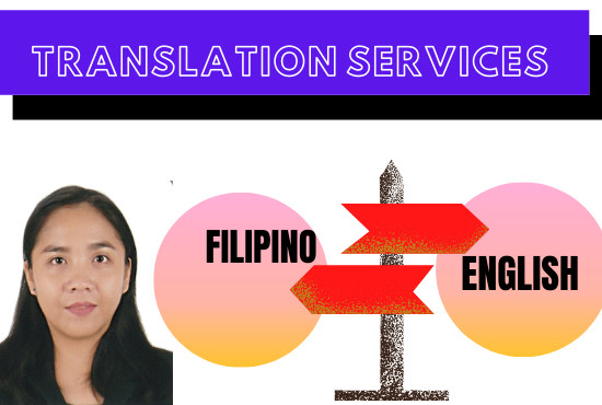 Translate english to filipino, filipino to english by Elmavelasco | Fiverr
