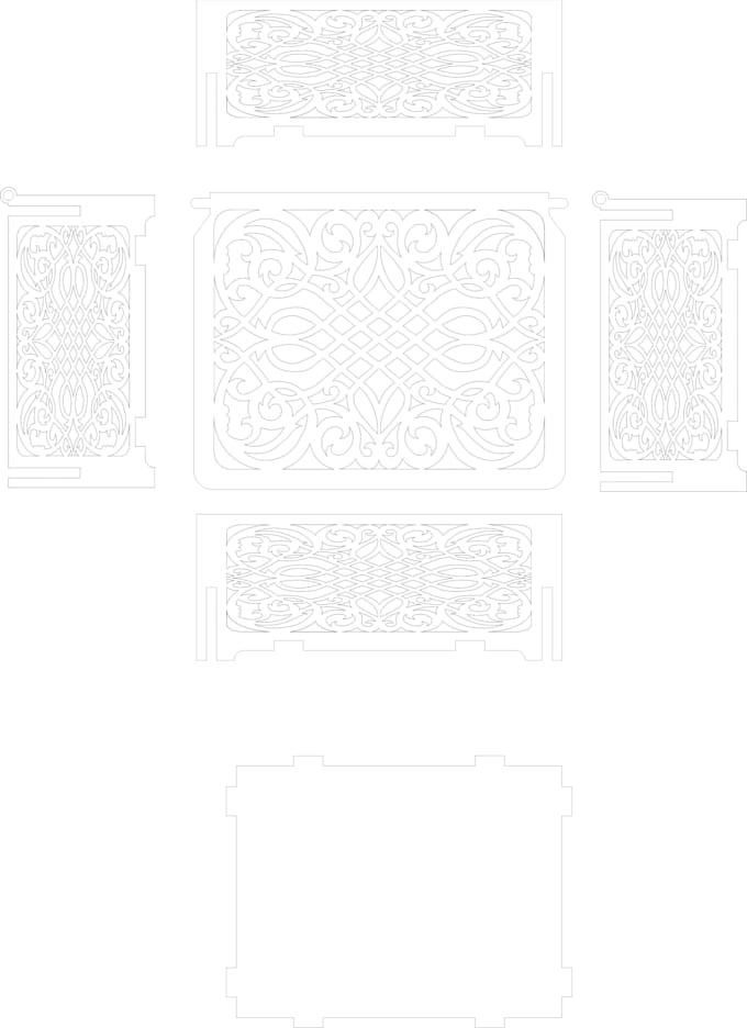 Draw a detailed vector line art of any diagram, product or corel draw ...