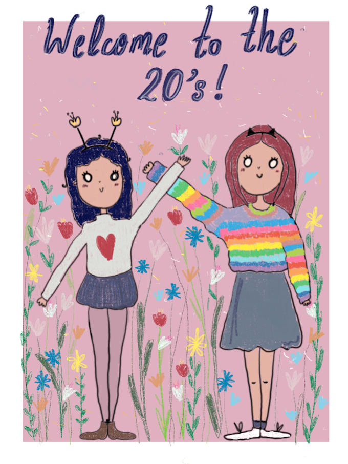 Illustrate really cute characters, comics and prints by Meghnadembla ...