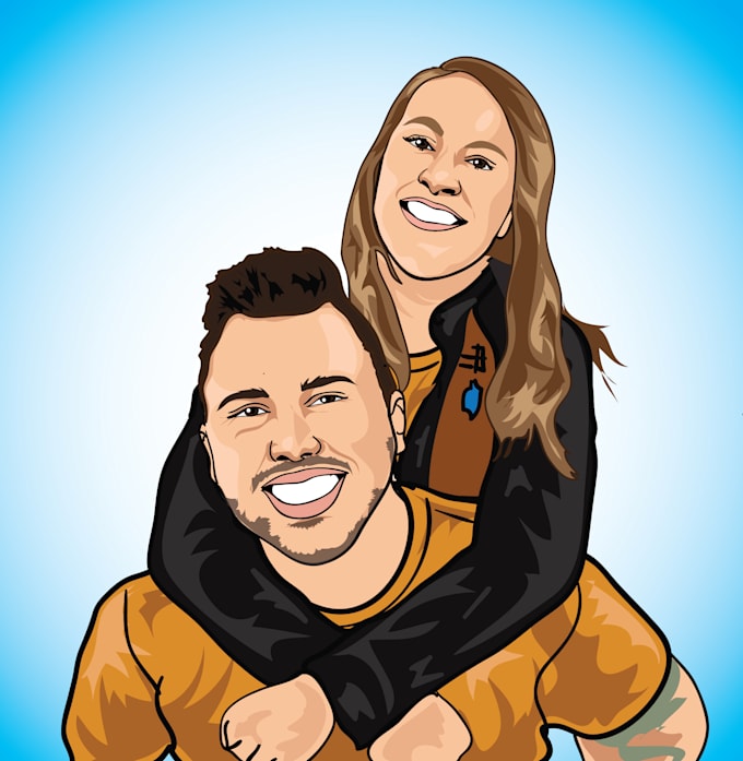 Do cartoon caricature for you by Reflect111 | Fiverr