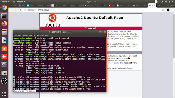 Setup Apache Php And Mysql In Your Linux Server By Linuxmegatron Fiverr