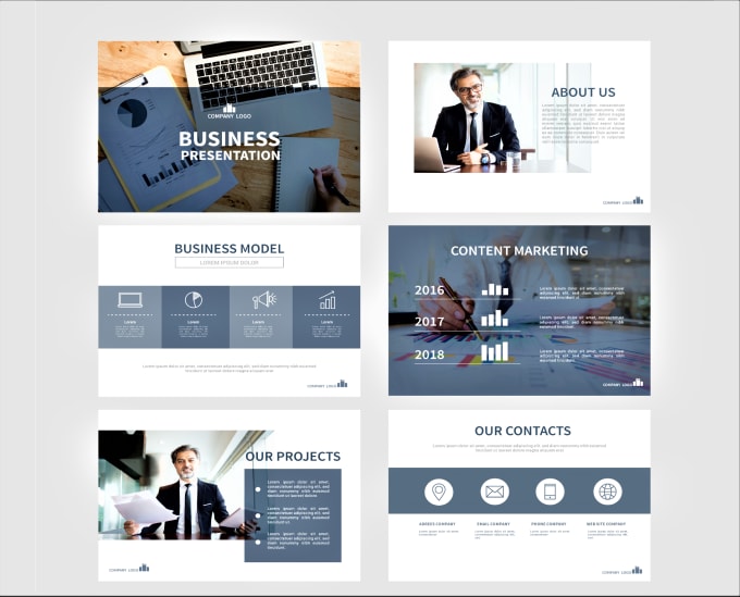 Make stunning and modern powerpoint presentation by Ninimra212 | Fiverr