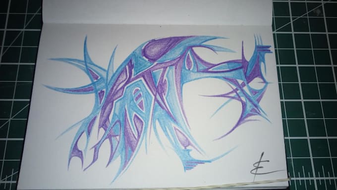 Hand draw a unique line drawing in one of my styles by Eli_savvvy | Fiverr