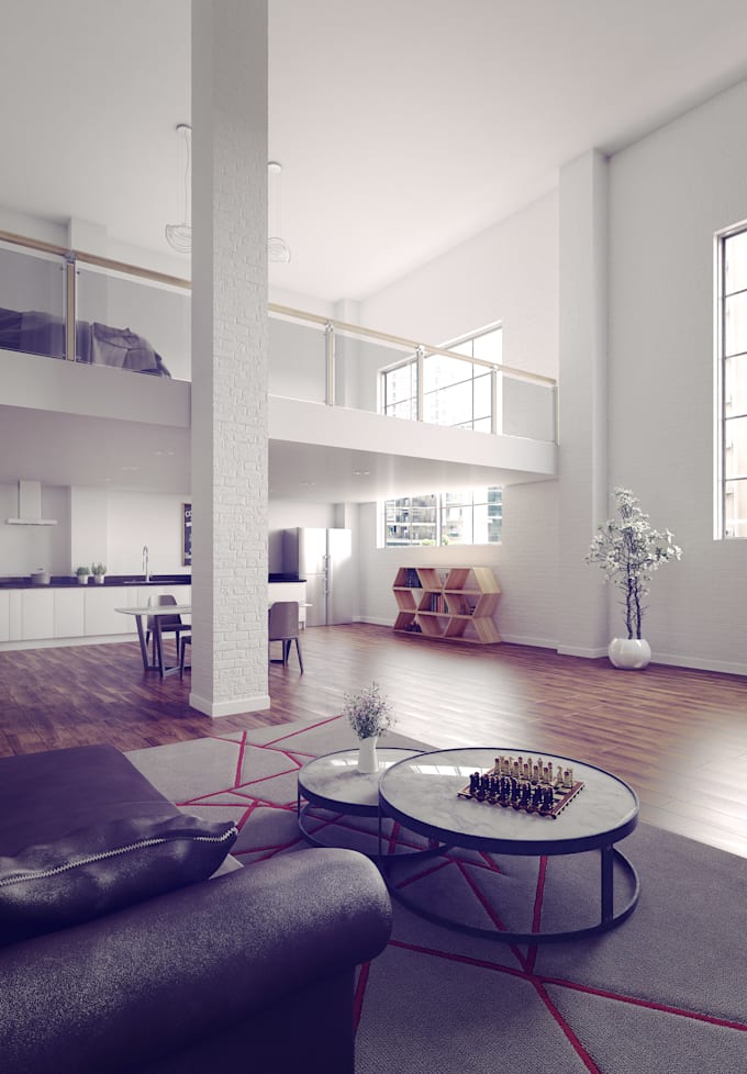 Create photo realistic interior renderings by Pixel_sharp_std | Fiverr