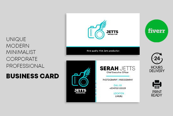 Design you a professional business card by Otisdesigns | Fiverr