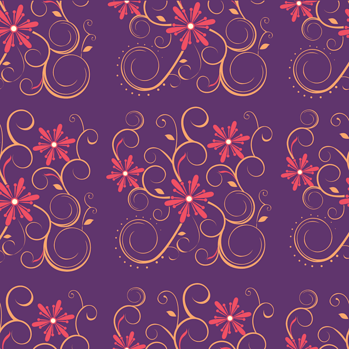 Design simple vector patterns by Pattern_ | Fiverr