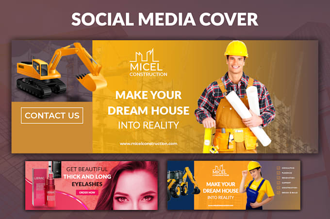 Design modern social media cover ads and banner by Zizahid94 | Fiverr